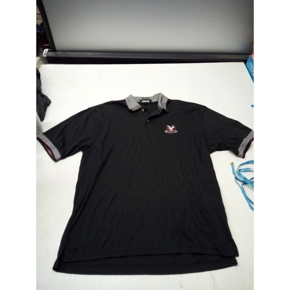 Ashworth | Shirts | Ashworth Polo Shirt Men Medium Blue Golf Short ...